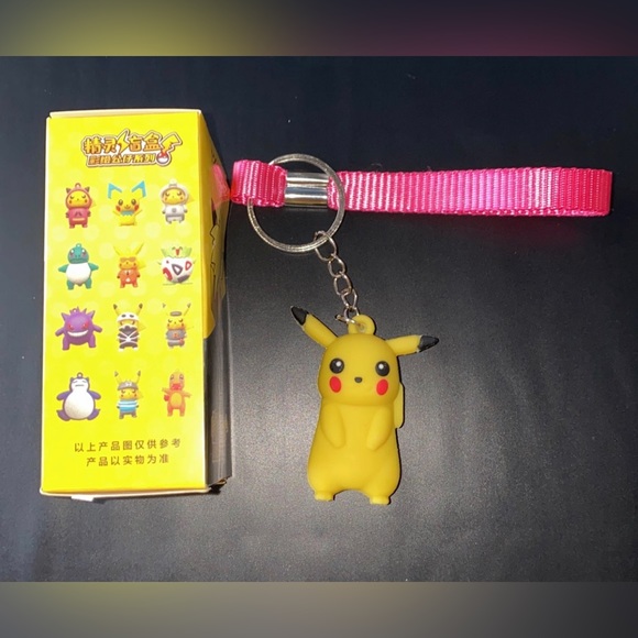 Pokemon | Toys | Pokmon Keychains Keys Figurines Pikachu With Box Blind ...